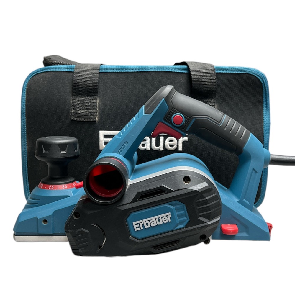 Pre-owned Erbauer 1050W 220-240V 4mm Corded Planer EHP1050 - Own4Less